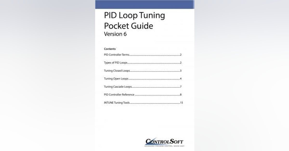 PID Loop Tuning Pocket Guide version 5 now available | Control Global PID Loop Tuning Pocket Guide version 5 now available | Control Global