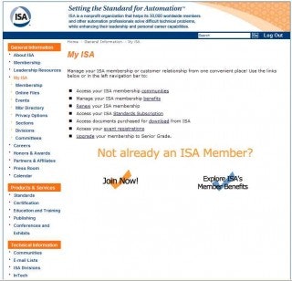 Explore ISA Member Benefits | Control Global