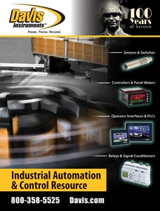 Davis Instruments Helps You Monitor and Control Automation and Process ...