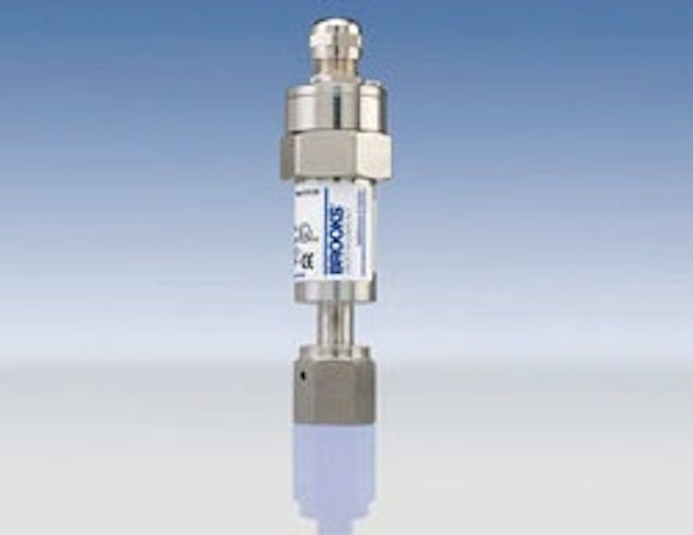Pressure: Brooks Instrument's SolidSense II Pressure Transducers and Transmitters | Control Global