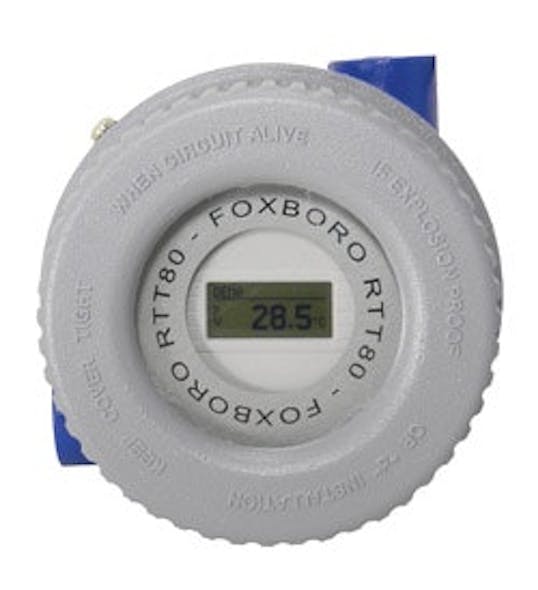 Measurement & Sensing: Invensys' Foxboro RTT80 Temperature Transmitter ...