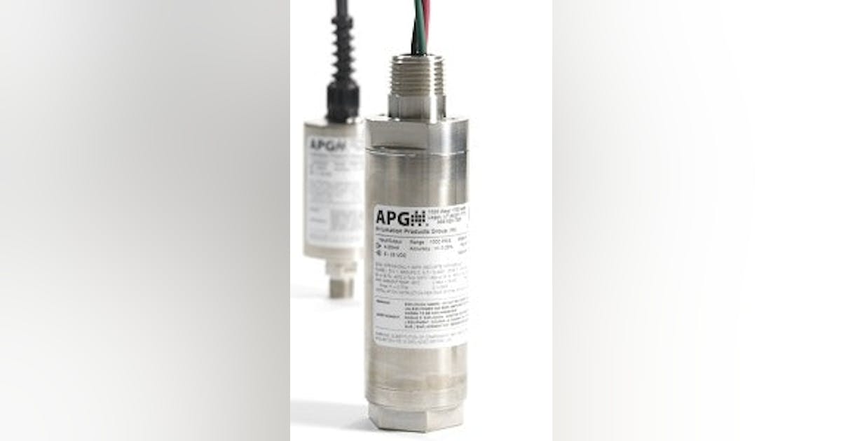 Measurement And Sensing Apg Sensors Pt 400 Heavy Duty Pressure