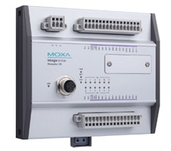 Input/Output: Moxa's ioLogik E1500 Remote I/O Series | Control Global