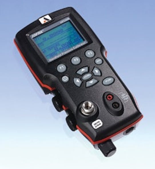 Calibration: Ametek's Jofra HPC600 Hanheld Pressure Calibrator ...