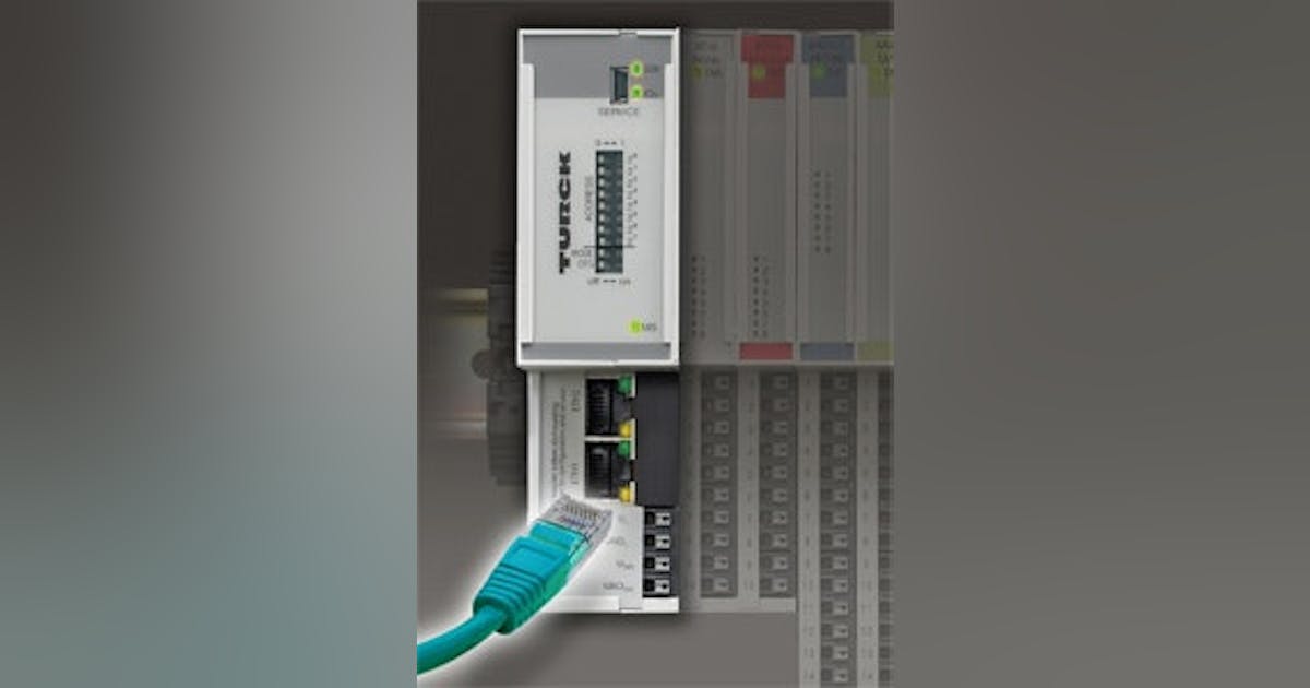 Industrial Netwrok Turcks Bl20 Economy Gateways For Ethernet Ip And Modbus Tcp Control