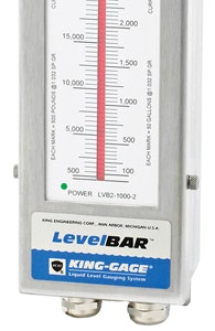 Sensors: LevelBAR v2 Indicator Displays High-Visibility | Control Global