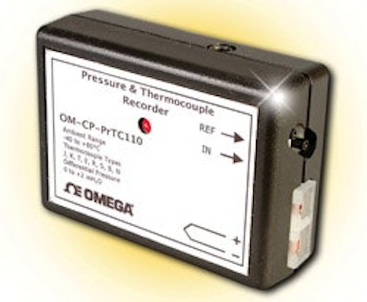 Temperature Temperature And Pressure Data Logger Control Global