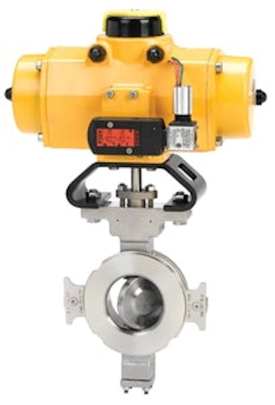 Industrial Valve | Emerson's Posi- Seal A81 Rotary Valve | Control ...