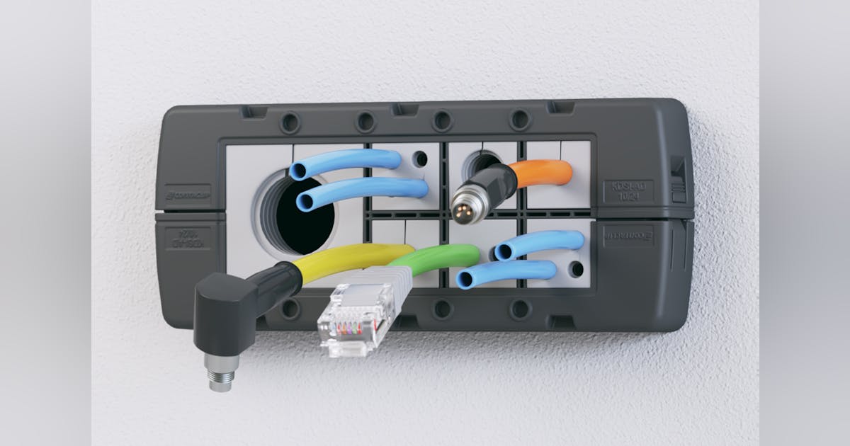 Inverse, modular and flexible cable-entry system | Control Global Inverse, modular and flexible cable-entry system | Control Global