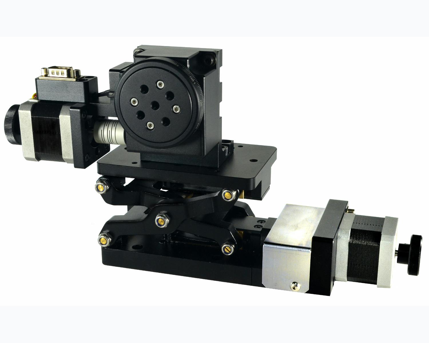 Steppers and servomotors drive elevator-rotary stages | Control Global