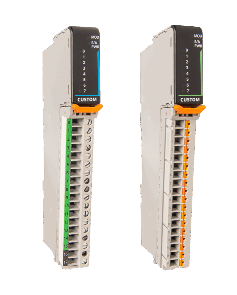 8-channel sourcing, digital input and 8-channel sinking, digital output ...